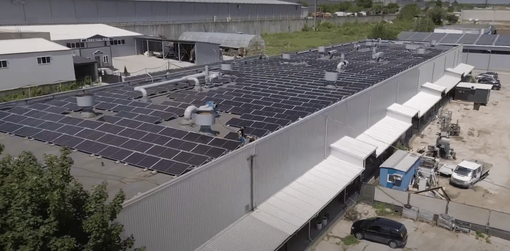 Centrală mare - 400 kw Chisinau - Optisolar